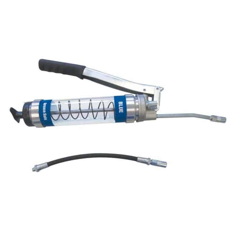 Clear Body Grease Gun w/ Lever Grip - Lubrication Management